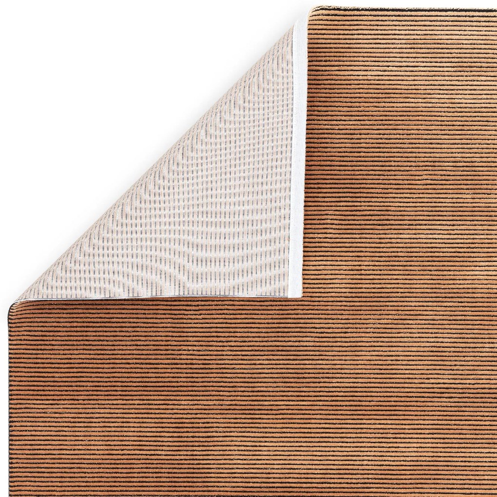 Tribeca Design Kusový koberec Zoom Stripe Terracotta Rozměry: 160x230 cm