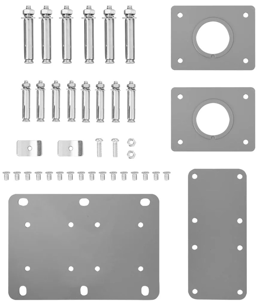 vidaXL Marketos Zatahovací postranní markýza černá 160 x 600 cm