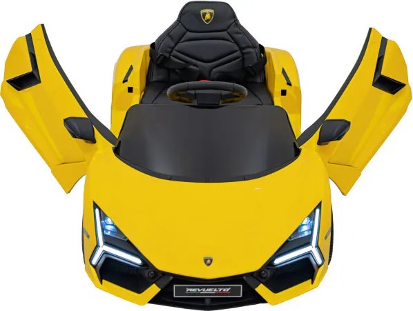 Elektrické autíčko Lamborghini Revuelto žluté