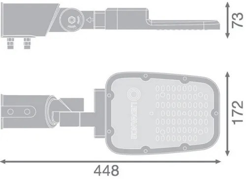 LED svítidlo LEDVANCE Streetlight Area Small RV20ST 30W 4000K neutrální bílá