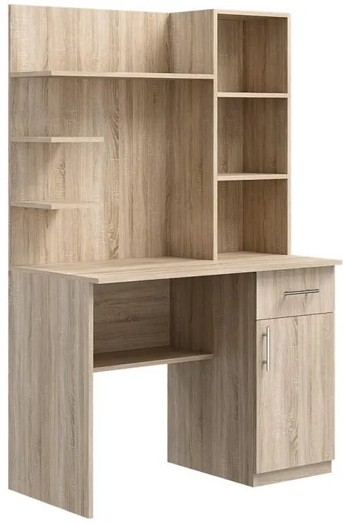 VerDesign JONAS PC stolek E6 levý, dub sonoma