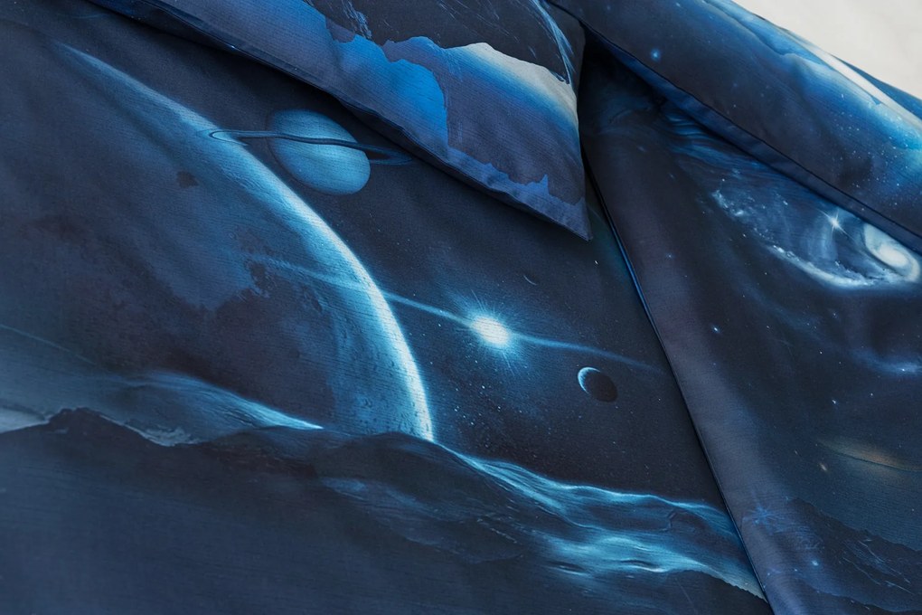 Matějovský povlečení Galaxie Bavlna deluxe digitál Rozměr: 140 x 220 cm, 70 x 90 cm