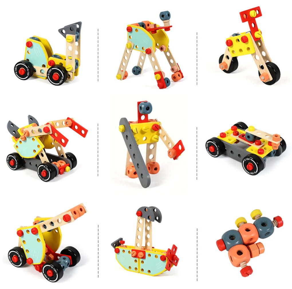 Aga4Kids Dětský pracovní ponk s jeřábem DS5666
