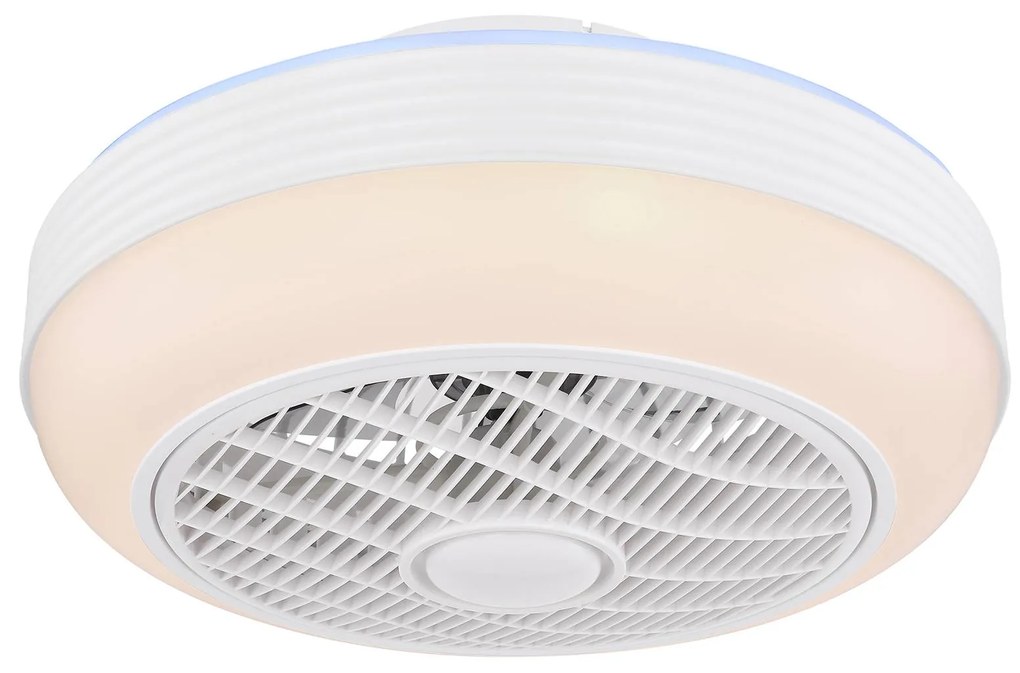 Romario LED stropní ventilátor Ø 46 cm, CCT