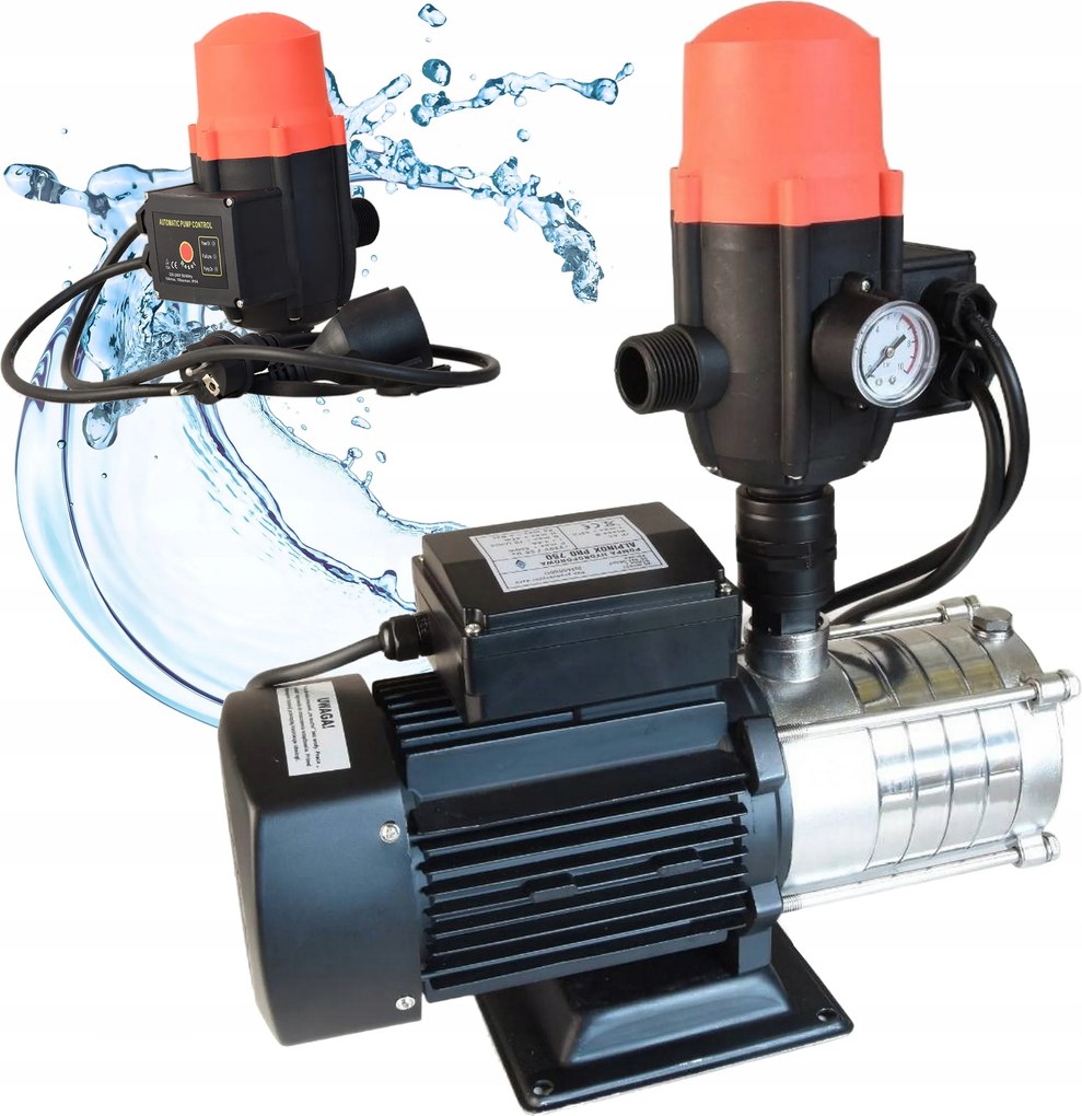 Hydrofor Beznádržový Čerpadlo Inox Premium Rotory Vypínač Brio 4200 l/h