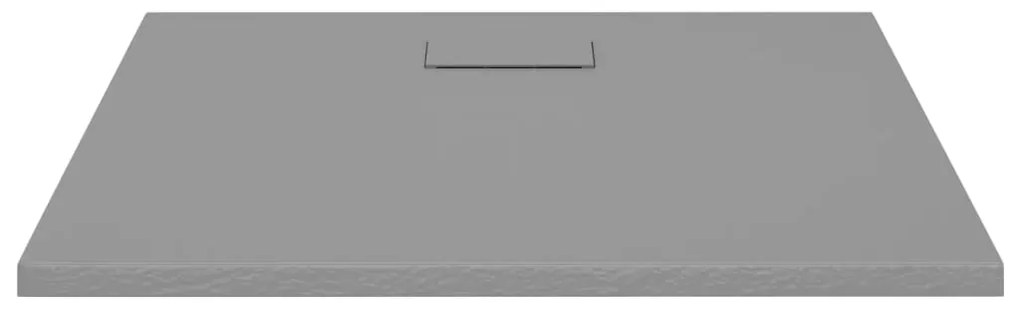 Sprchová vanička SMC šedá 90 x 80 cm,  148932