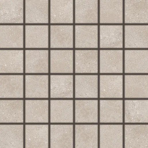 Mozaika Rako Betonico tmavě béžová 30x30 cm mat DDM06794.1