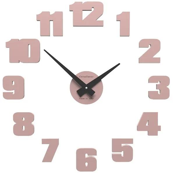 Designové hodiny 10-307 CalleaDesign (více barev) Barva růžová lastura (nejsvětlejší)-31