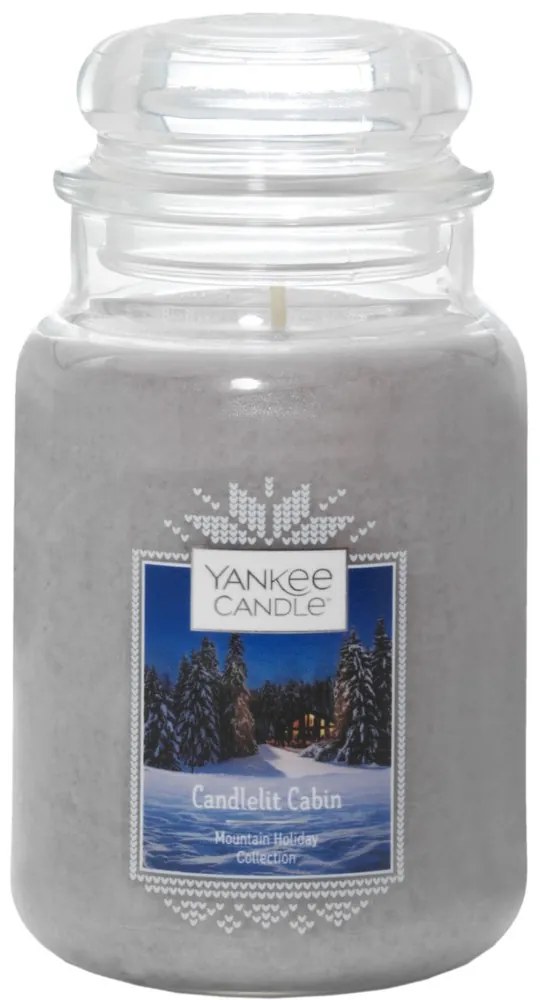 Yankee Candle vonná svíčka Candlelit Cabin Classic velká