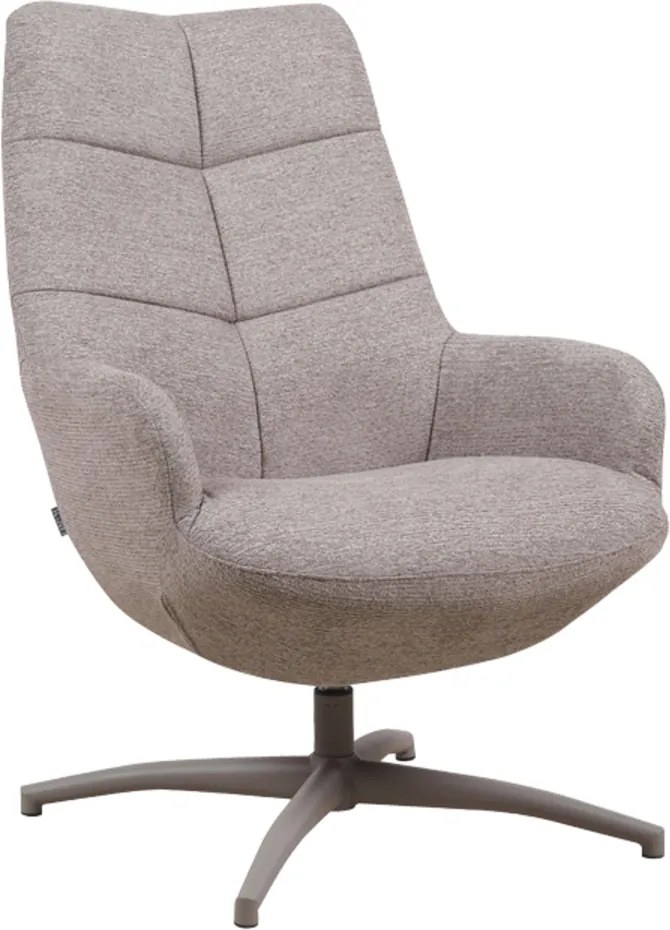 LABEL51 Otočné křeslo WINSTON šedé WX-67.018