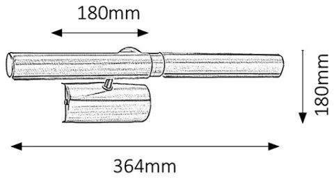 Brilagi - LED Obrazové svítidlo DANAE 2xE14/4W/230V 3000K bílá