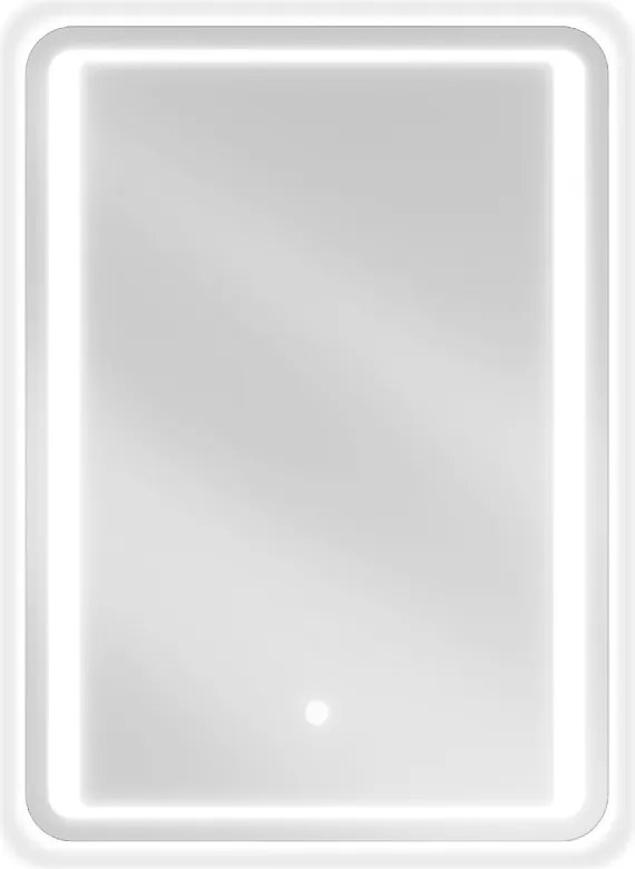 Mexen Zusa osvětlené koupelnové zrcadlo 50 x 70 cm, LED 6000K, proti mlze - 9808-050-070-611-00