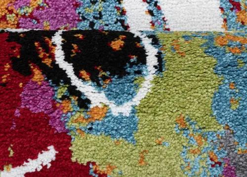 Koberce Breno Kusový koberec FREESTYLE 402/multi, Vícebarevné, 80 x 150 cm