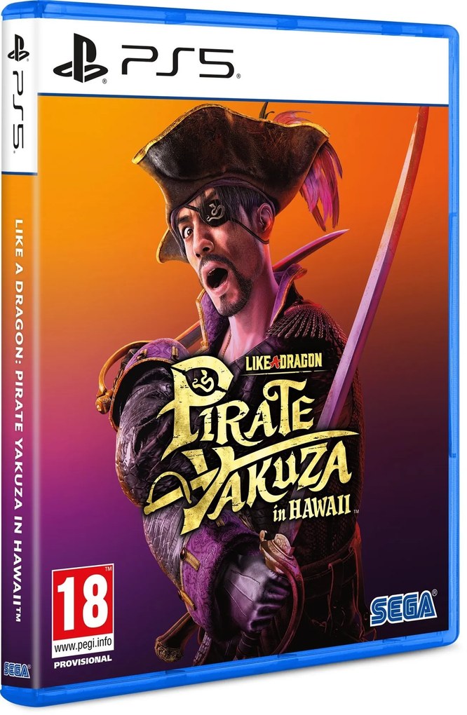 Hra na konzoli like a dragon: pirate yakuza in hawaii - ps5