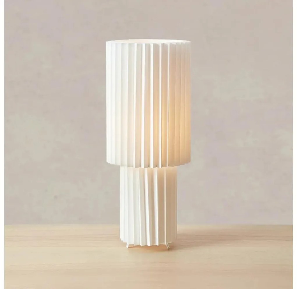 Markslöjd 108897 - Stolní lampa CATIS 1xE27/60W/230V 45 cm bílá 108897
