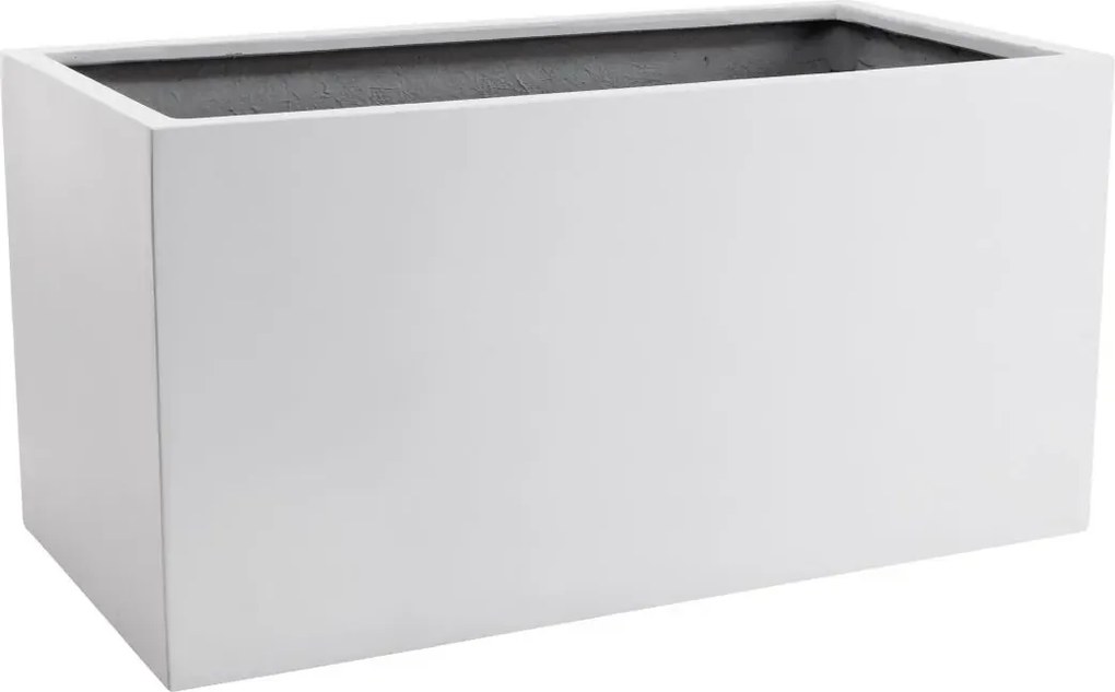 Truhlík MAXI, sklolaminát, šířka 80 cm, bílý mat