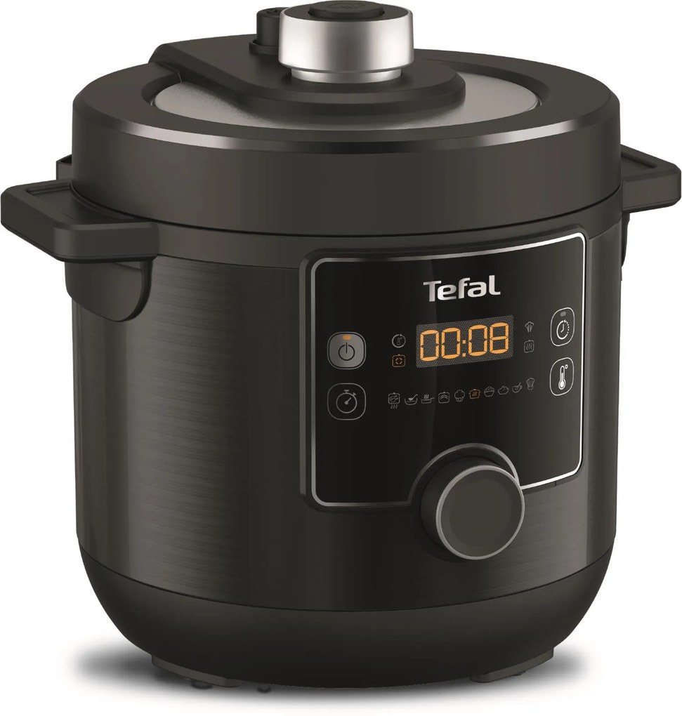 Multifunkční hrnec tefal cy778830 turbo cuisine & fry gray