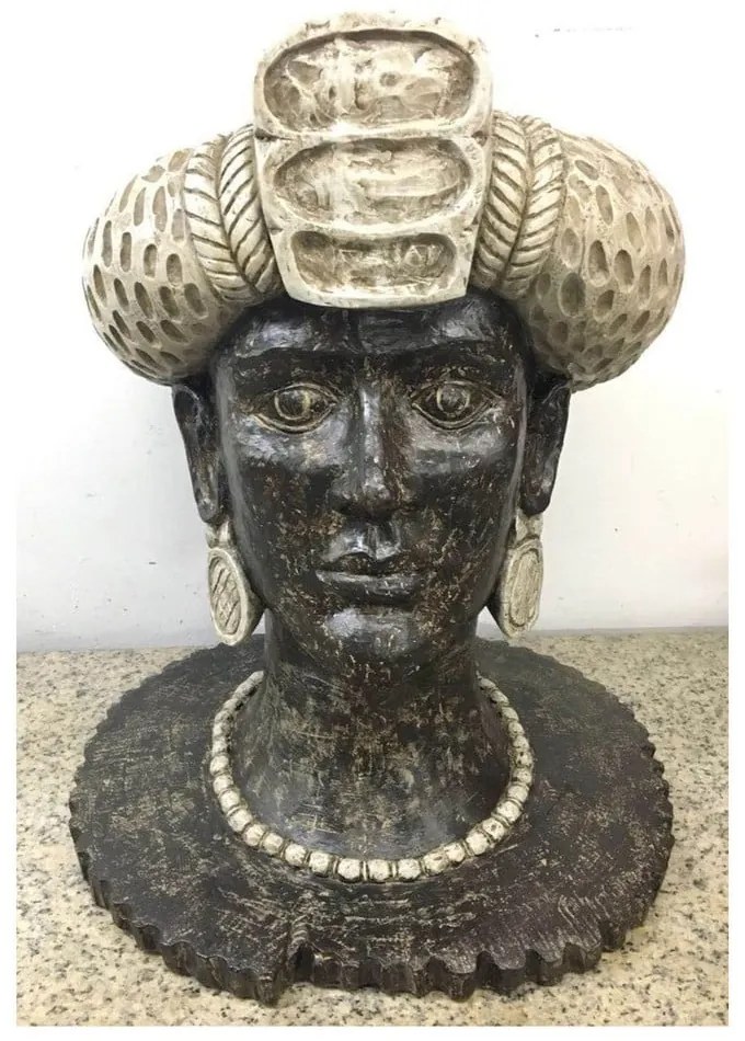 Dekorativní soška Kare Design African Queen, výška 50 cm