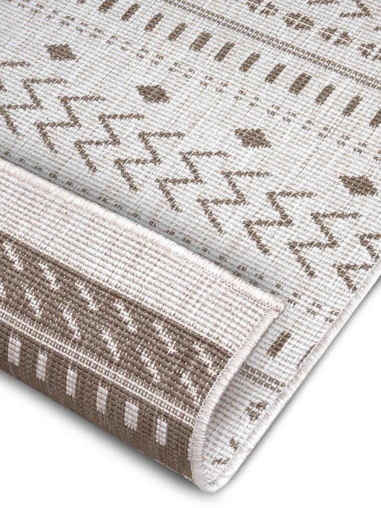 NORTHRUGS - Hanse Home koberce Kusový koberec Twin Supreme 105449 Kuba Linen – na ven i na doma - 80x350 cm