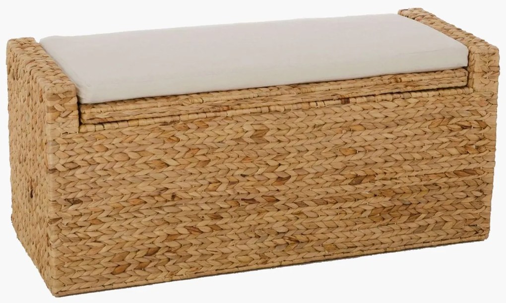 Sedací lavice COMBO, vodní hyacint, šířka 100 cm, natur