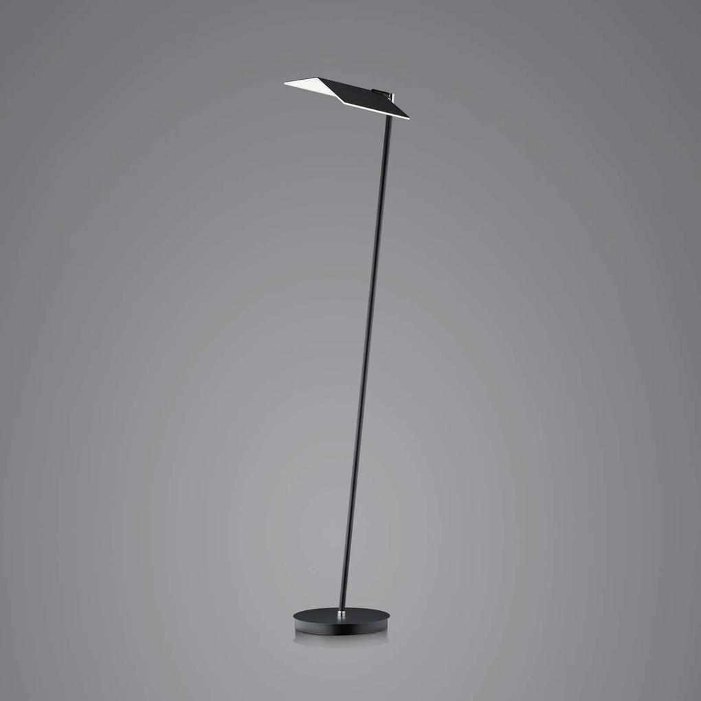 BANKAMP Book 2.0 LED stojací lampa, ZigBee, černá