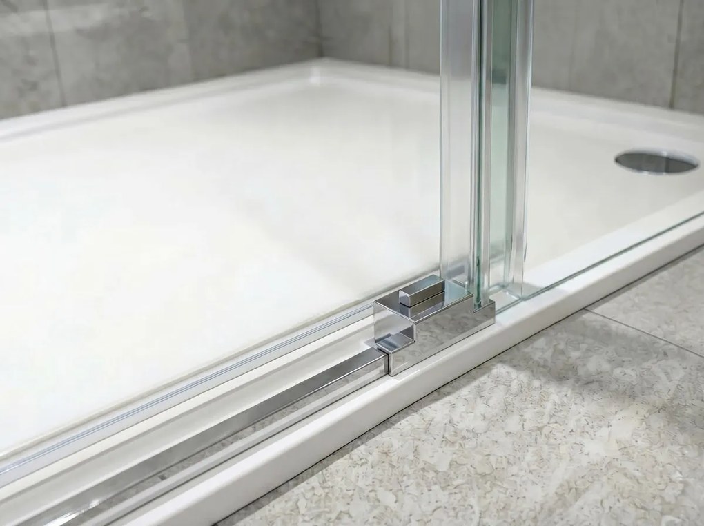 Gelco Luxor sprchový kout obdélníkový 120 x 90 x 200 cm L/P varianta posuvné chrom čiré sklo GU1212CHGU5690CH