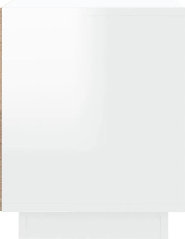vidaXL Noční stolky 2 ks 44 x 35 x 45 cm kompozitní dřevo [819841] Barva: hnědý dub