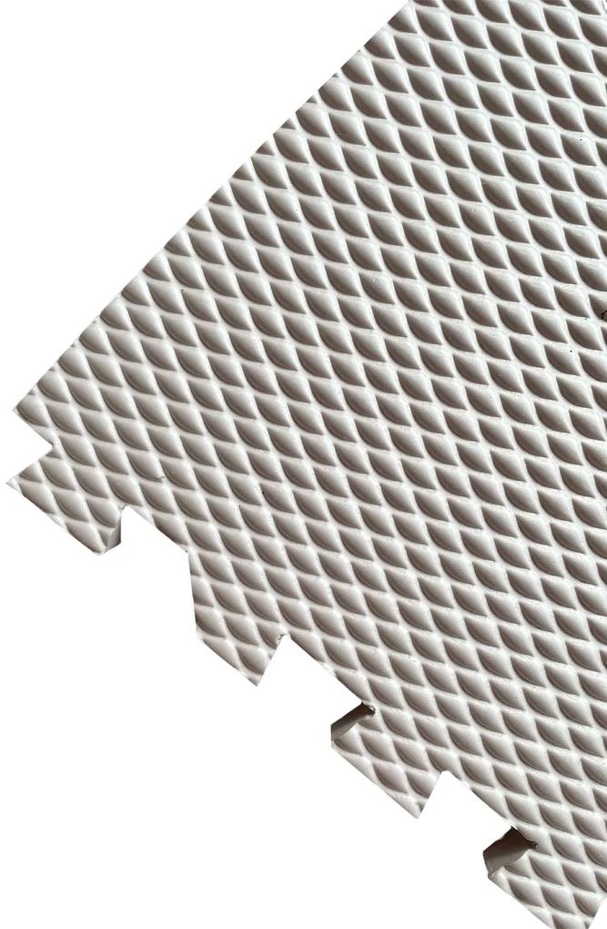 VYLEN Designová puzzle podlaha Méďa Barva: Krémový s bílým bříškem
