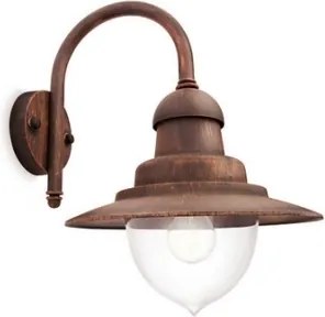 Venkovní nástěnné svítidlo Philips Raindrop E27 60W IP44 rez