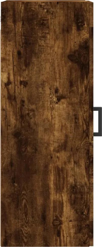 vidaXL Nástěnná skříňka 34,5 x 34 x 90 cm kompozitní dřevo [830505] Barva: bílá s vysokým leskem