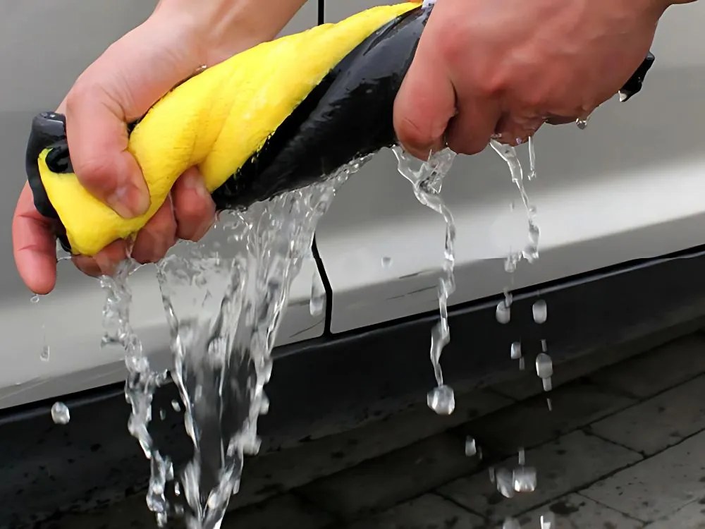 Verk Group Utěrky z mikrovlákna na okna automobilu utěrky z mikrovlákna sada 3 ks