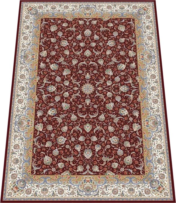 BE Koberec Sultan 1200 Red - červený obdélníkový Rozměr: 150x225 cm