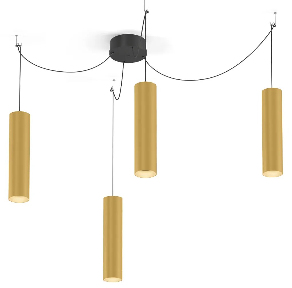 WEVER & DUCRÉ RAY MULTI 3.0 LED Barva: Černá, Teplota chromatičnosti: 2700 K