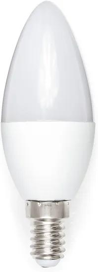 MILIO LED žárovka C37 - E14 - 6W - 500 lm - teplá bílá
