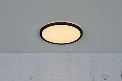 Stropní LED svítidlo NORDLUX Oja 29 18W 2700K černá krokově stmívatelné 47276003