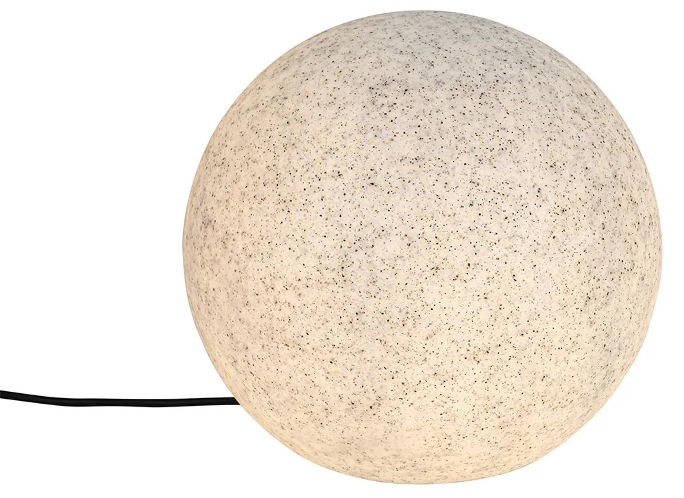 Moderní venkovní lampa šedá 35 cm IP65 - Nura