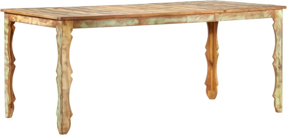 Jídelní stůl Recckls - masivní recyklované dřevo | 180x90x76 cm