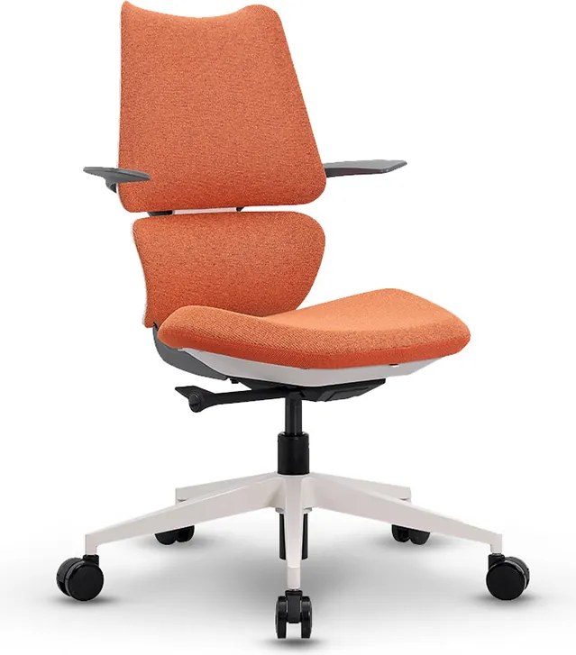 Ergonomická dětská židle MOSH Airflow 396 – oranžová