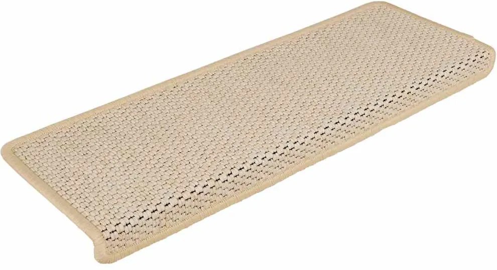 Samolepicí rohože na schody Sisal-Look 30 ks 65x21x4 cm Berber 3365893