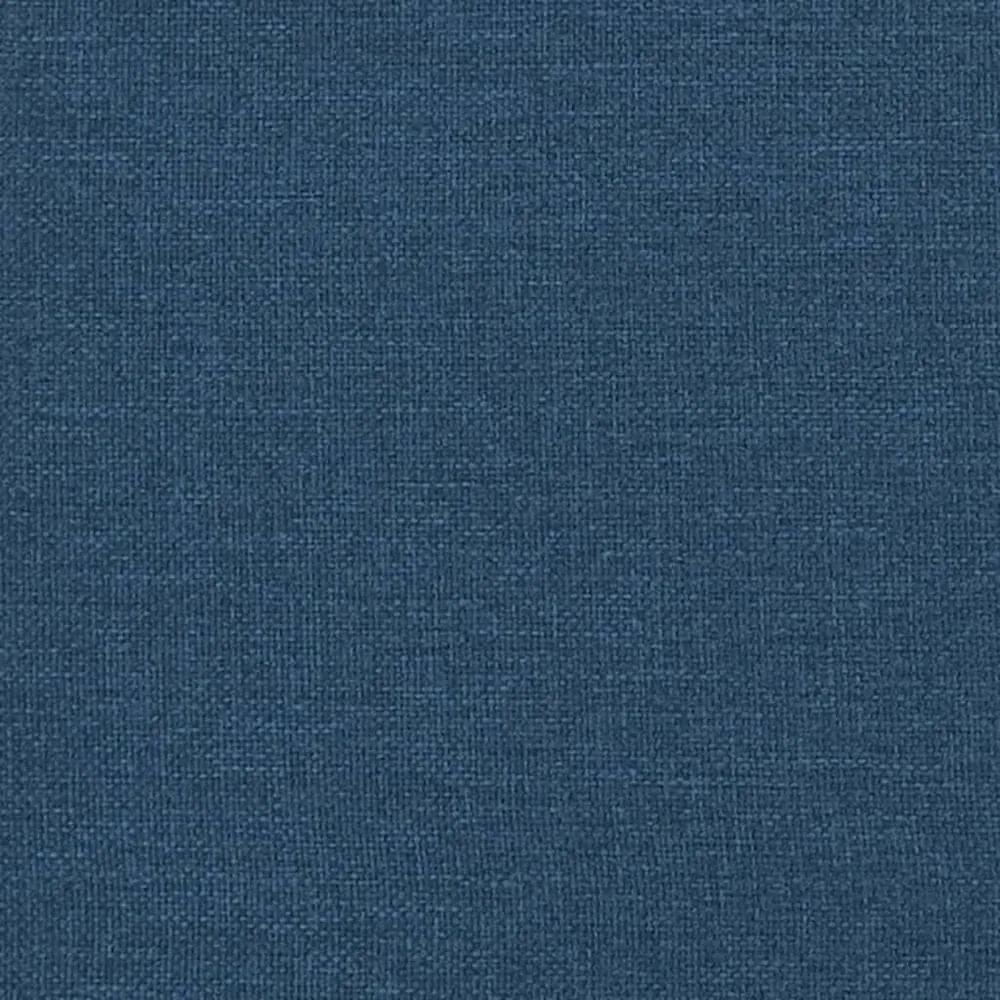 Petromila Chesterfield pohovka 2místná modrá textil