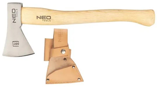 Neo tools sekera 63-119, celková hmotnost 498g, délka sekery 34.5cm