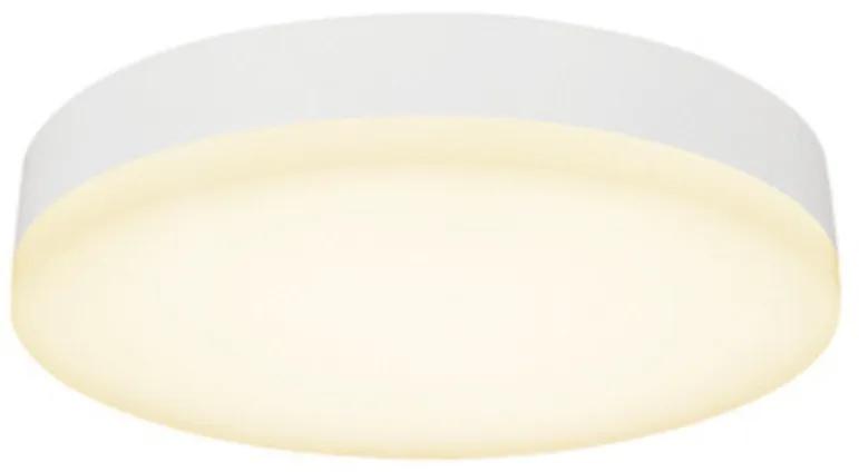 OnaDnes -20% Opálově bílé plastové stropní světlo Halo Design Straight 22 cm