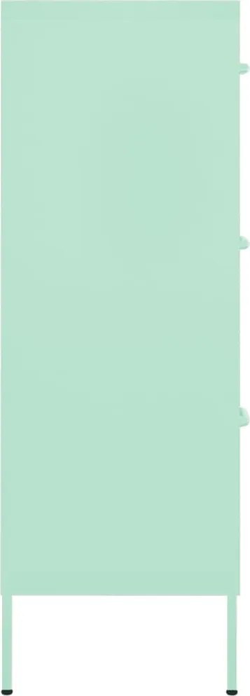 vidaXL Zásuvková skříň 80 x 35 x 101,5 cm ocel [336149] Barva: Námořnická modrá
