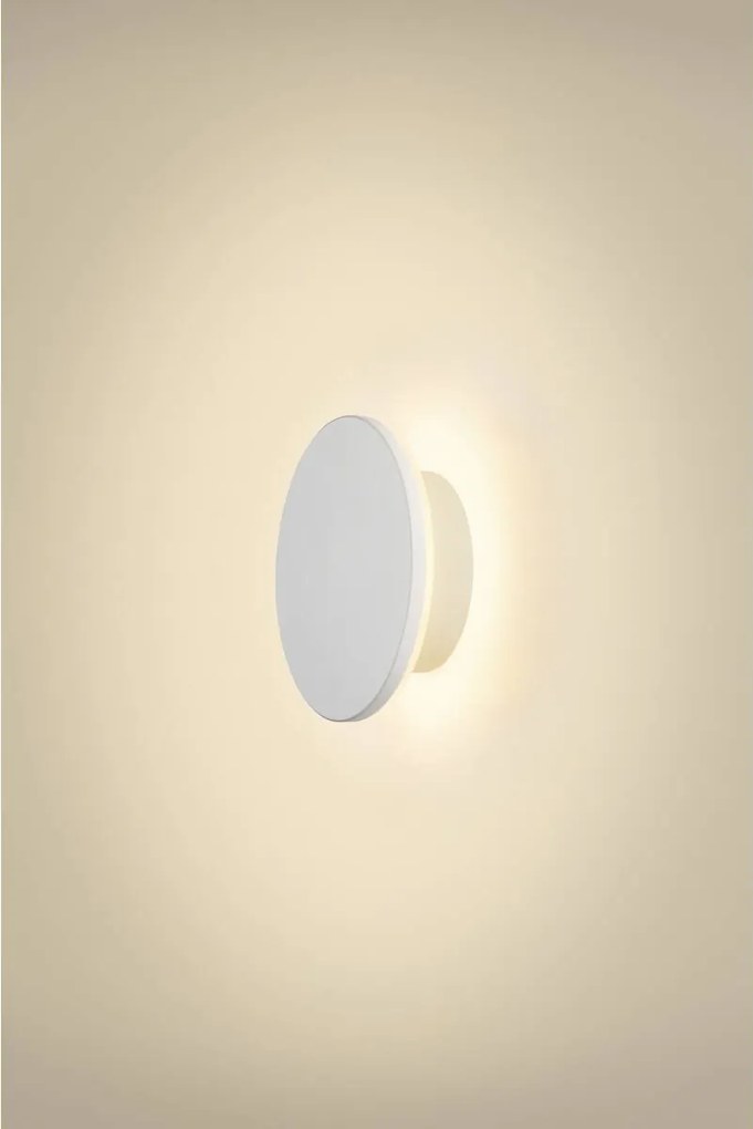 LA 1007912 D-RING S nástěnné svítidlo, fáze, 2700/3000K, fáze, IP65, bílá - BIG WHITE (SLV)