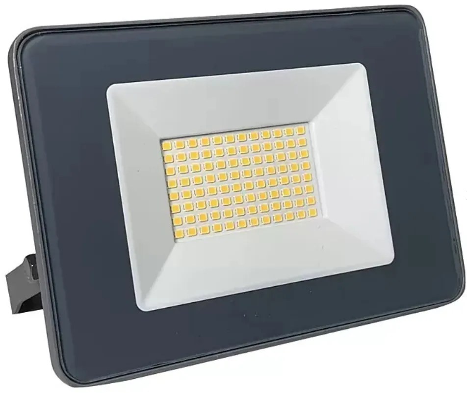 German LED reflektor / 3300 lm / IP65 / 20 W / neutrální bílé světlo / šedá