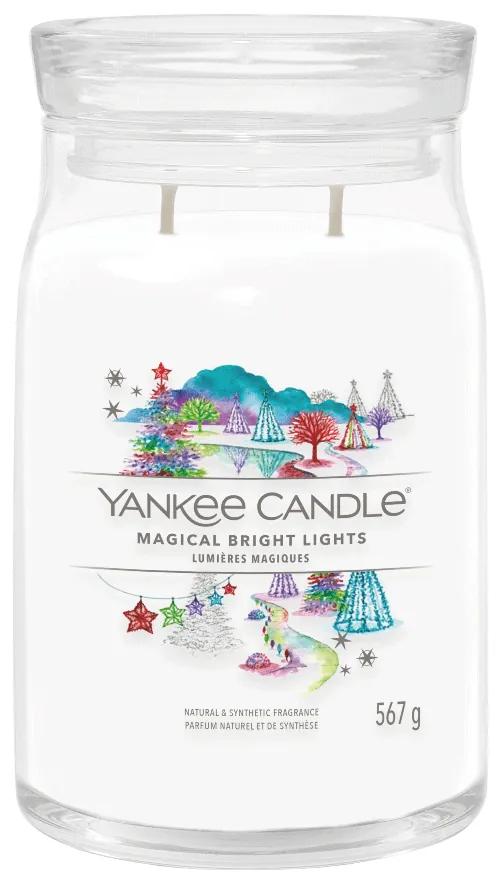 Yankee Candle Signature svíčka velká Magical Bright Light, 567g