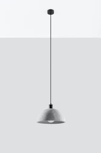 Betonový lustr SOLLUX Pablito E27 1x60W bez zdroje SL.0847