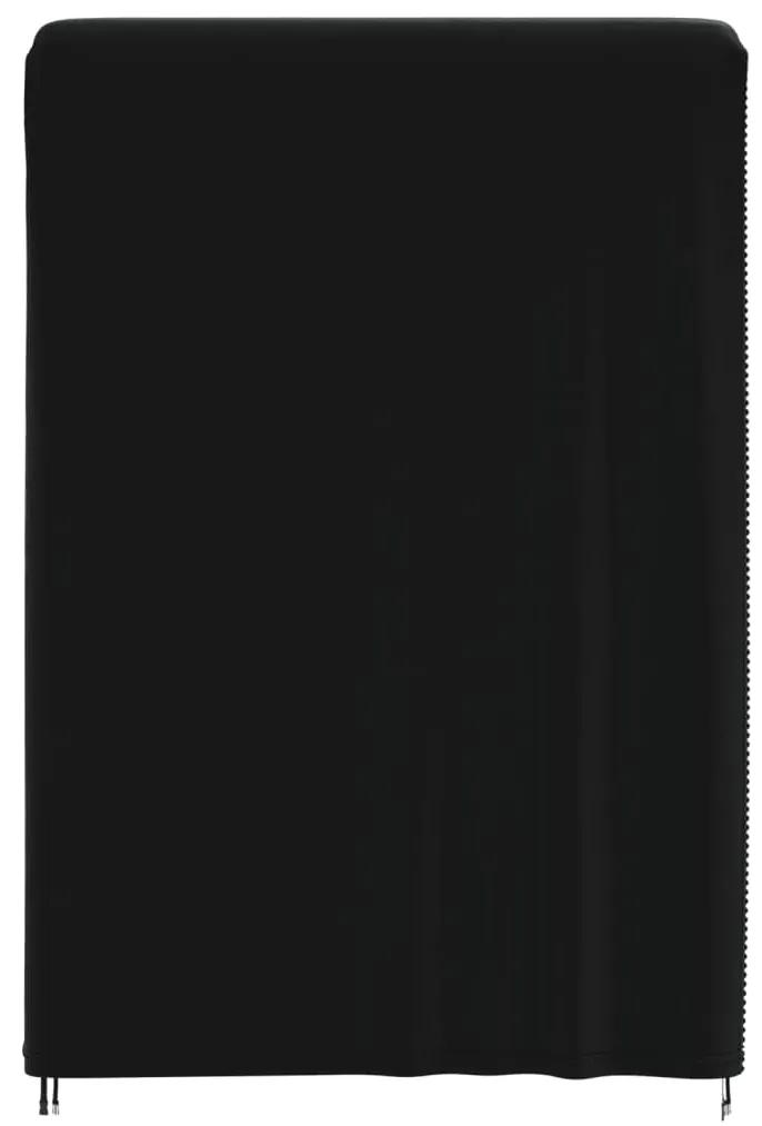 Plachta na zahradní houpačku černá 220x135x170 cm 420D oxford - Default Title
