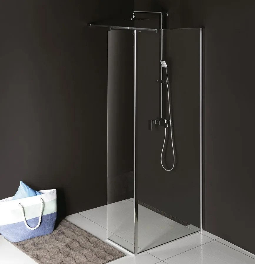 Polysan Polysan, MODULAR SHOWER přídavný panel pro instalaci na stěnu modulu 2, 1200 mm, pravý, MS2B-120R