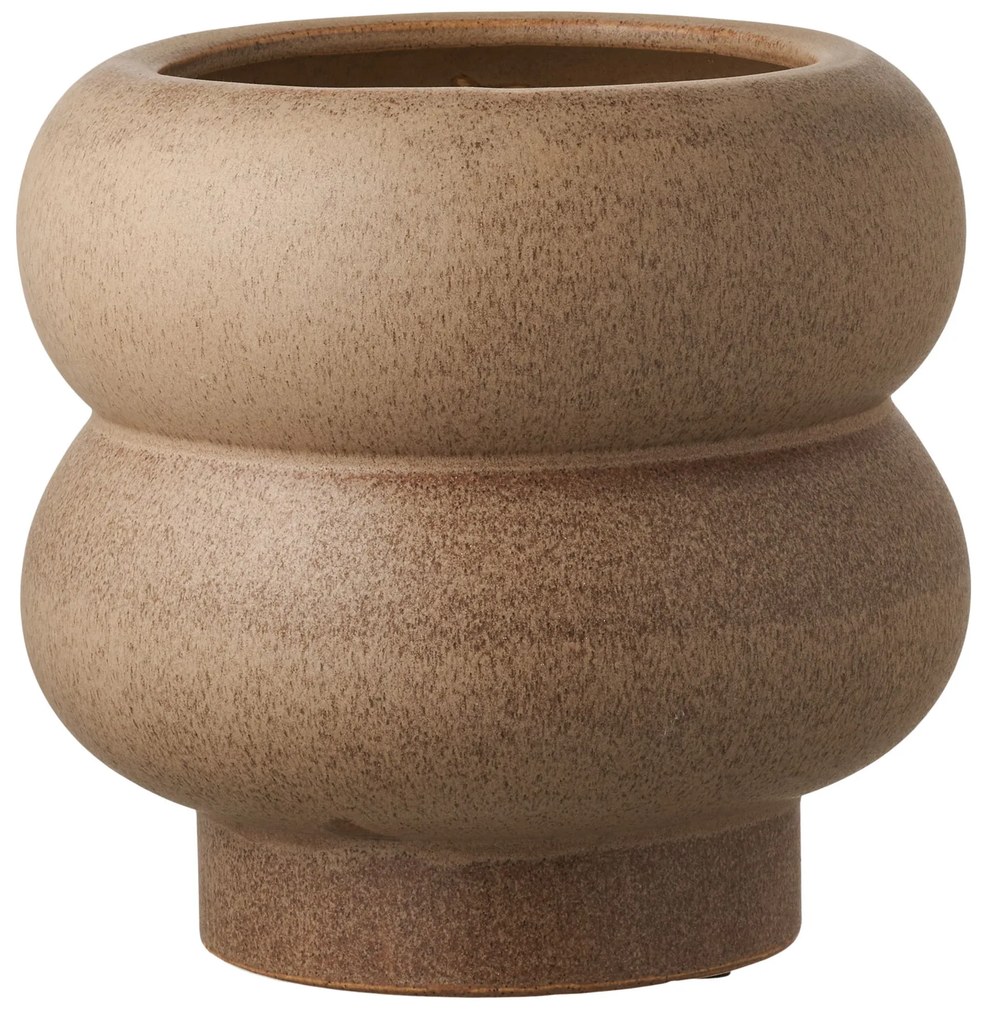 House Nordic Květináč FLOWERPOT hnědý